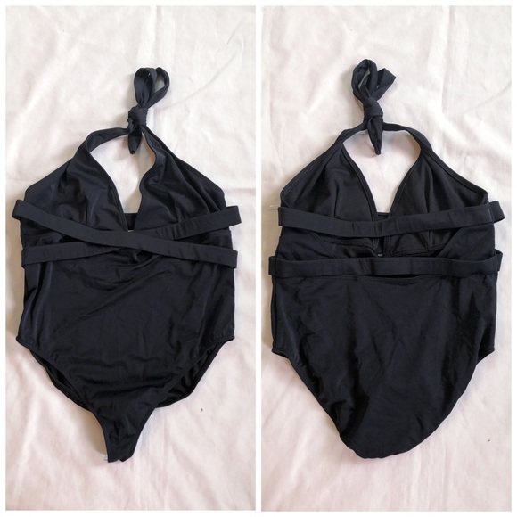 ASOS | Swim | Asos Swim Fuller Bust One Piece Plunge Swimsuit | Poshmark